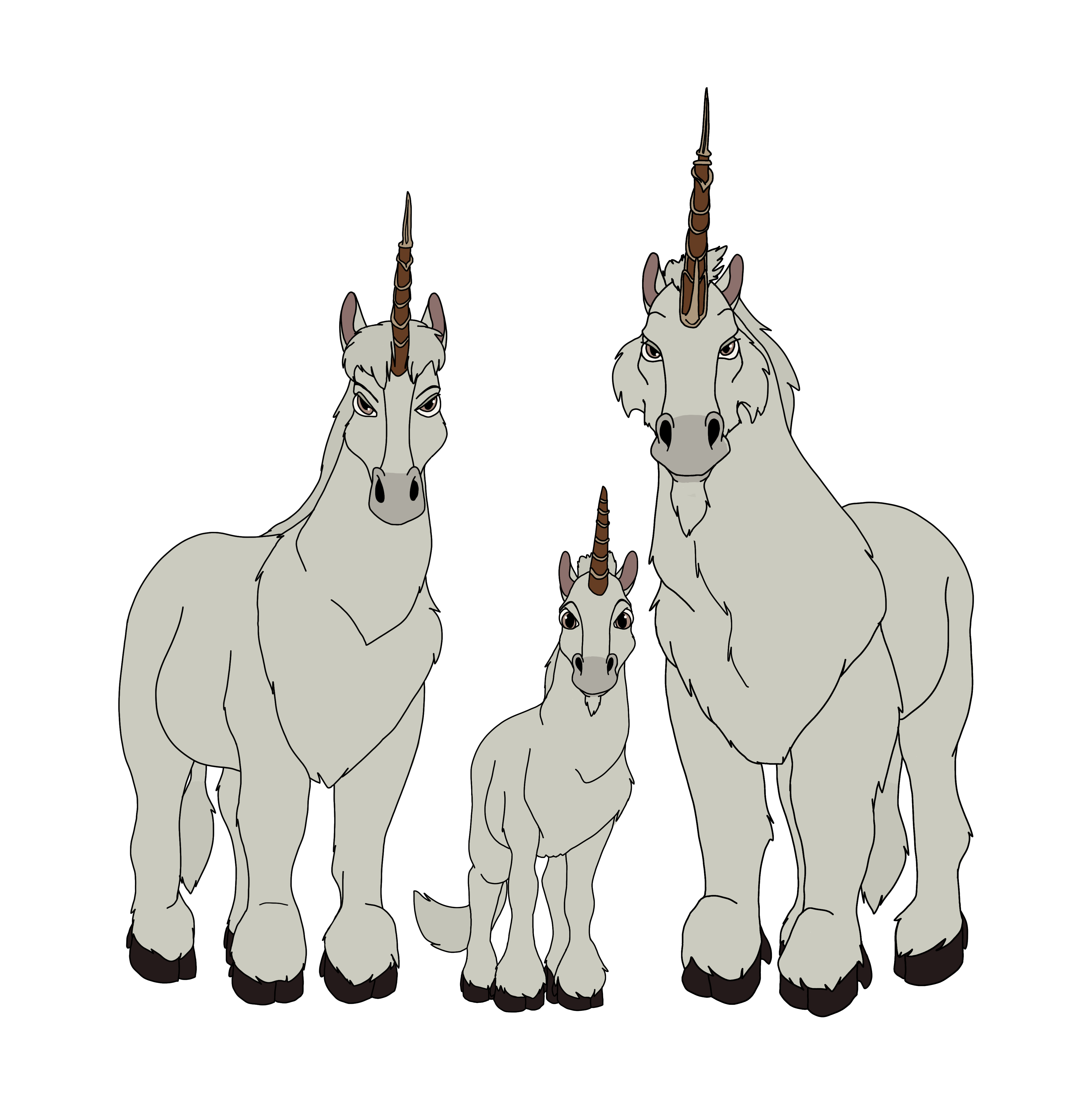 Unicorns by Hyzenthlay-Rose on DeviantArt