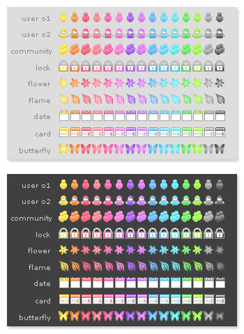 Tiny Icons - Version 1.0 by mercscilla on DeviantArt