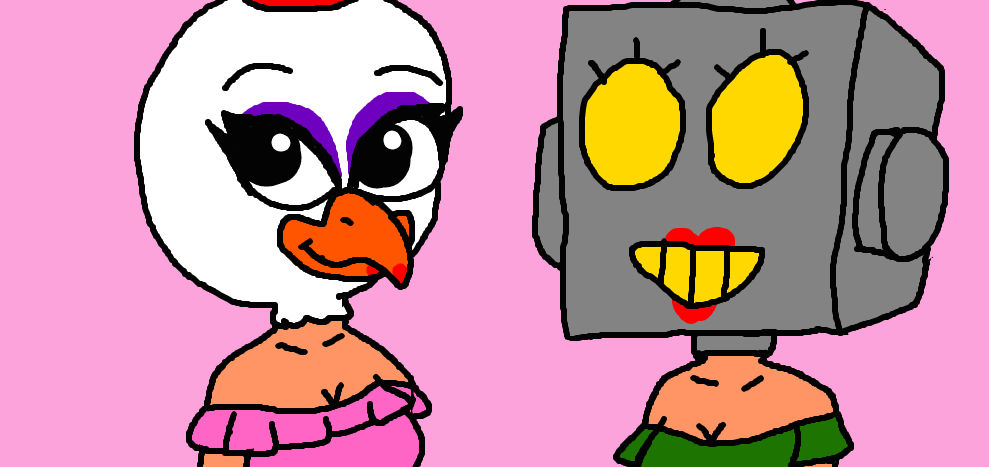 Anna Chicken and Isabella Robot by samuel600 on DeviantArt
