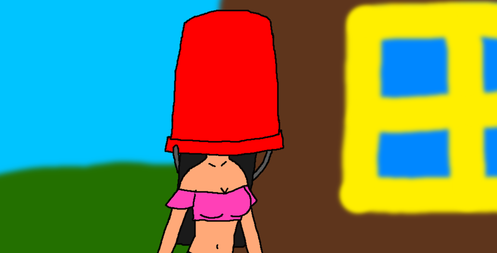 Bucket Head Girl by samuel600 on DeviantArt