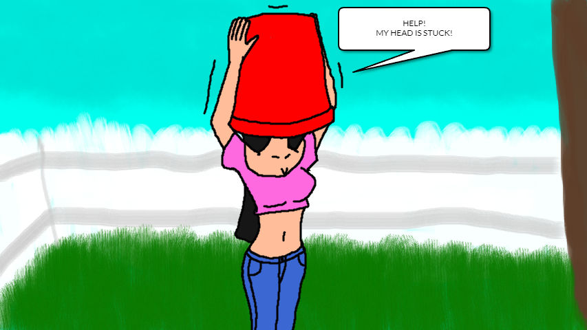 Head Stuck Girl By Samuel600 On DeviantArt Head Stuck Girl By Samuel600 On DeviantArt