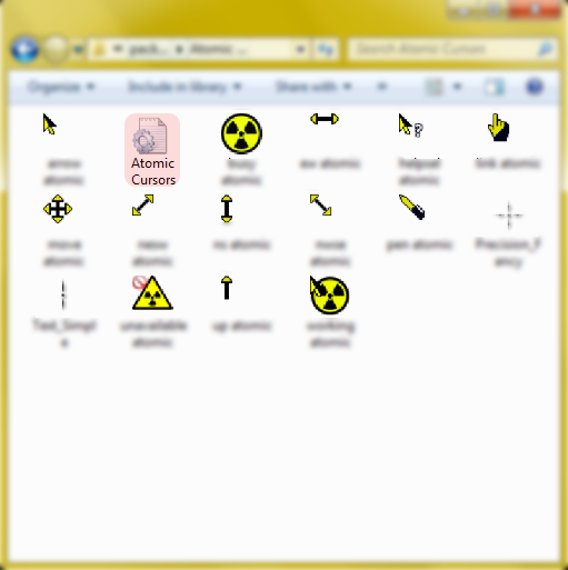 Atomic Cursors by MevonFD on DeviantArt