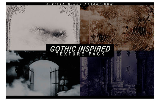 Gothic Inspired Texture Pack by xxblackstars on DeviantArt