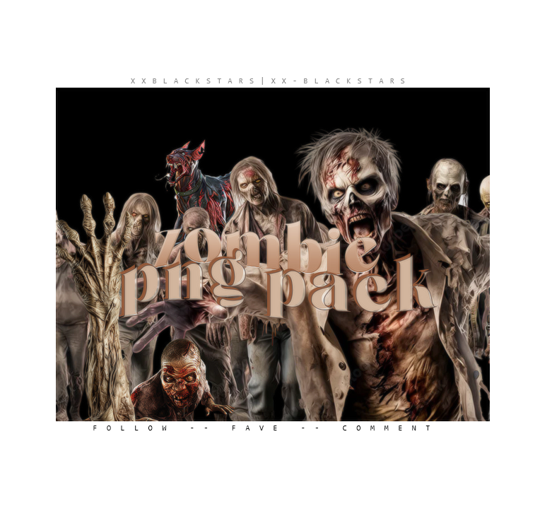 Zombie PNG Object Pack by xxblackstars on DeviantArt