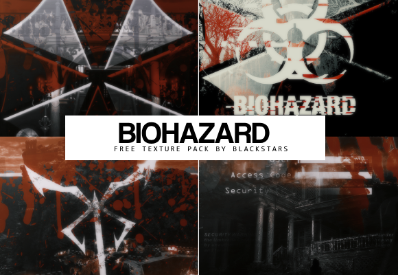 Free Texture Pack: Biohazard by xxblackstars on DeviantArt
