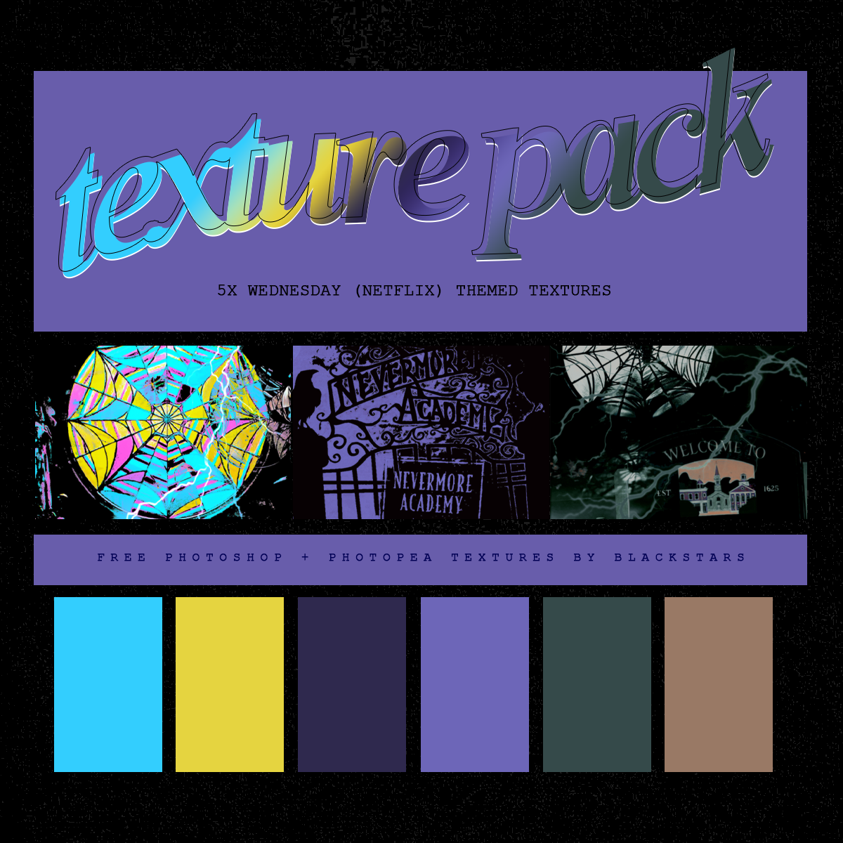 Wednesday Free Texture Pack by xxblackstars on DeviantArt