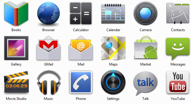 Android Icons by priyanuj on DeviantArt