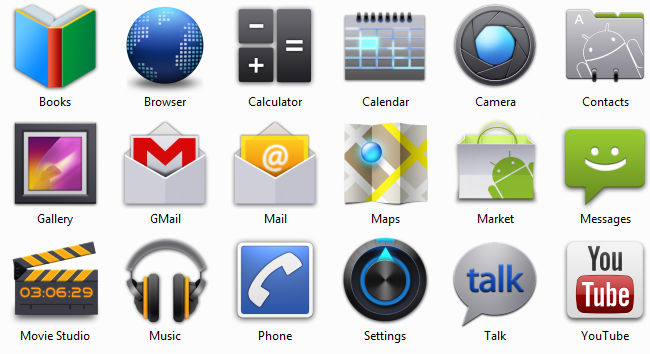 Android Icons by priyanuj on DeviantArt