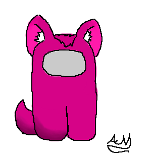 Among us: Shadow the foxo by BlueTipShady on DeviantArt