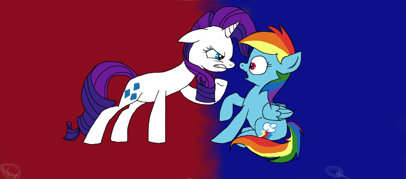 Rainbow Dash, Run. by peaceouttopizza23 on DeviantArt