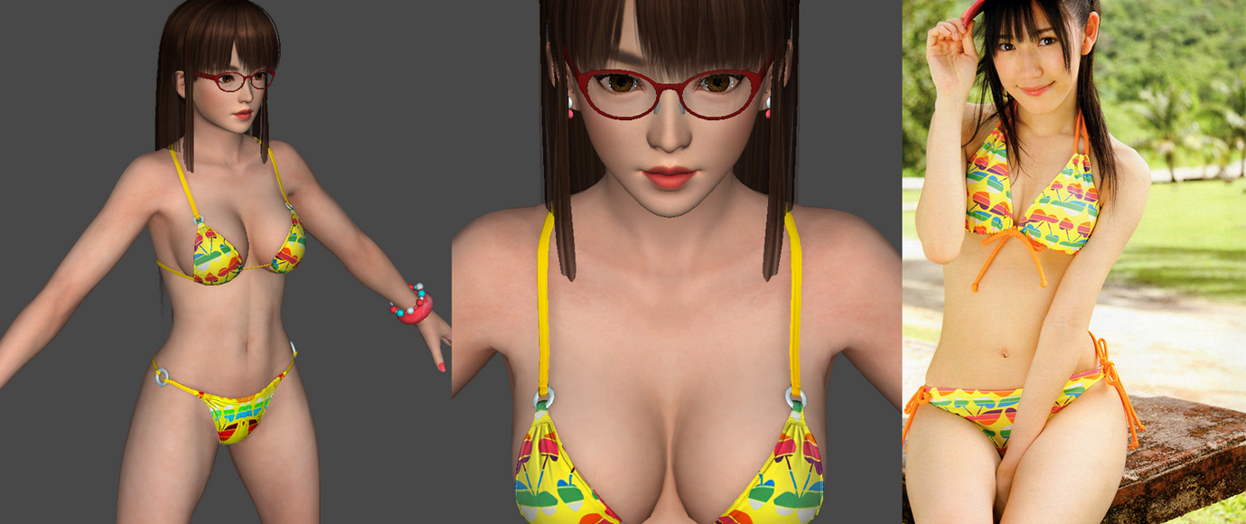LEIFANG Fashionist Watanabe Mayu Bikini by patomite on DeviantArt