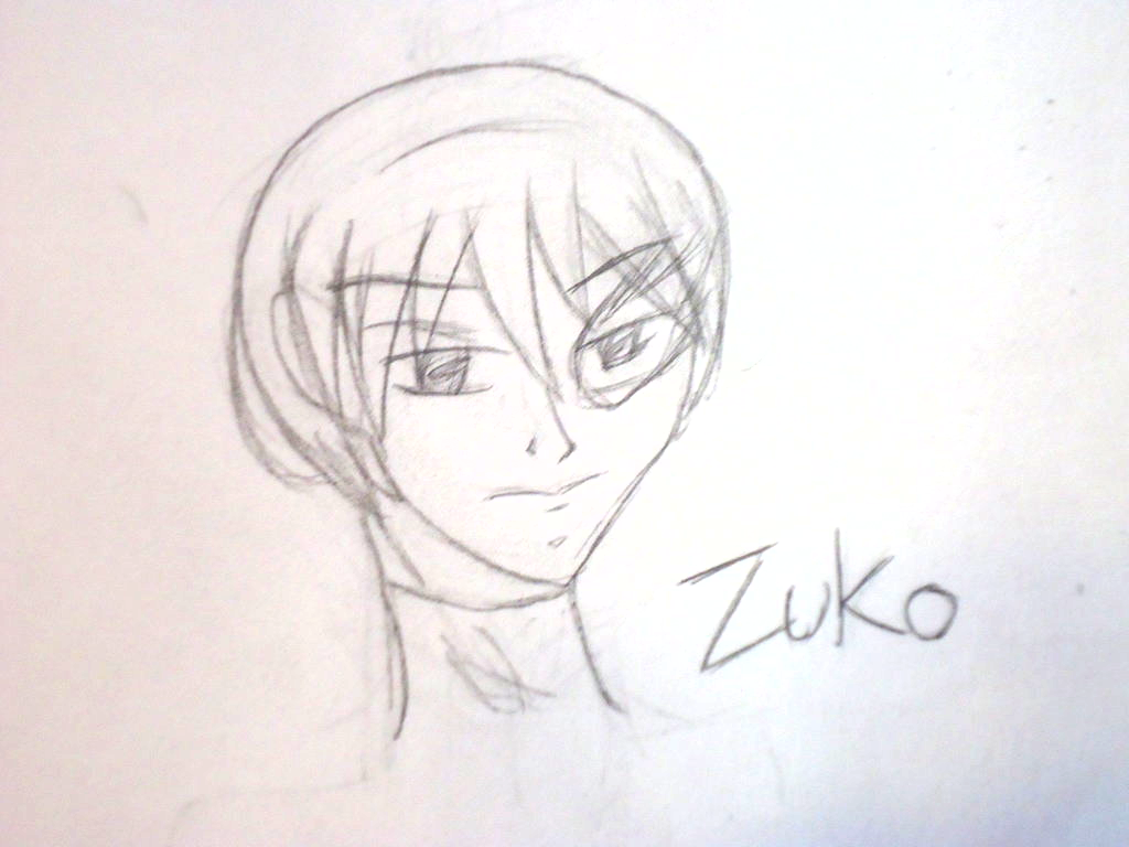 Zuko sketch by RenegadeRena on DeviantArt