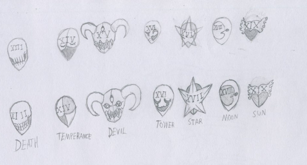 Arcana Masks 13-19 by DARKLORD98 on DeviantArt