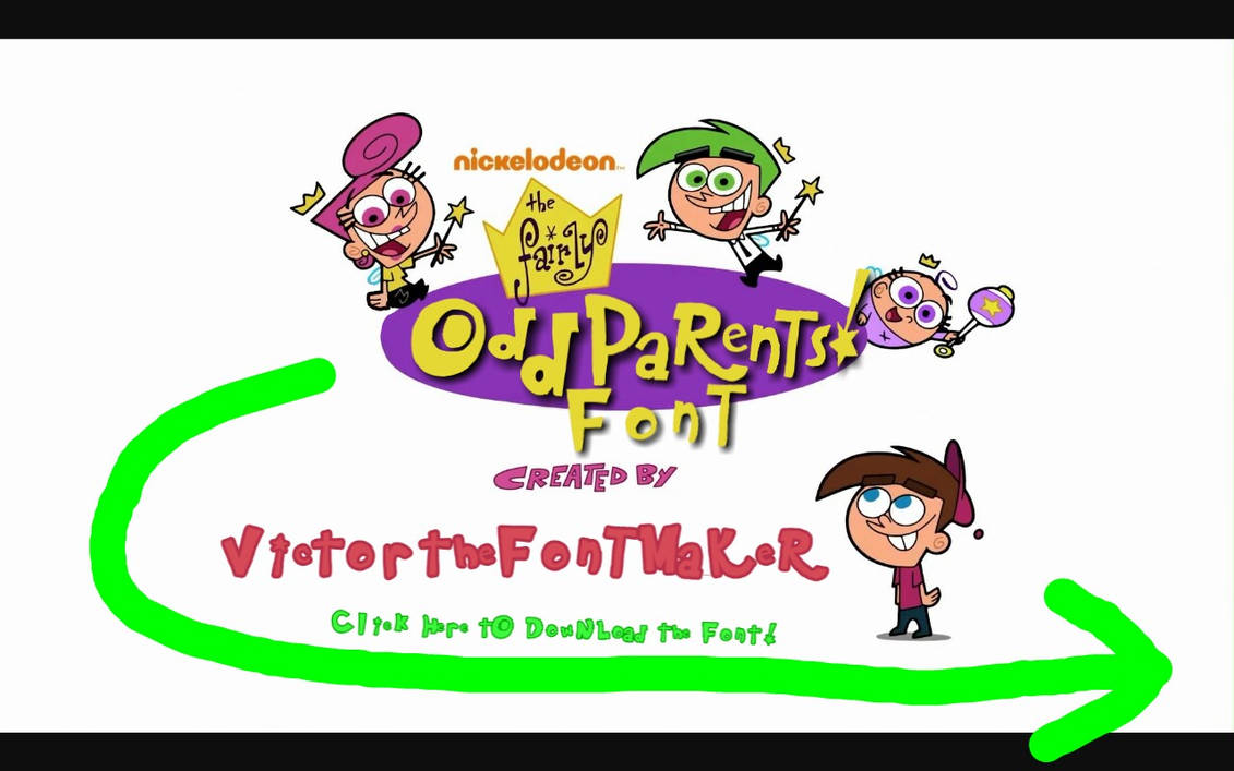 The Fairly OddParents Font by VictorZapata246810 on DeviantArt