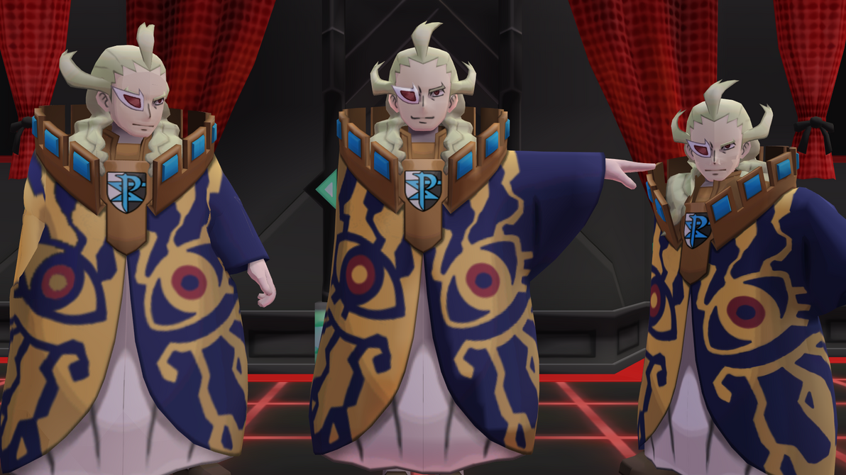 [MMD] - Ghetsis Rigging Help! by maverickhunterdouble on DeviantArt