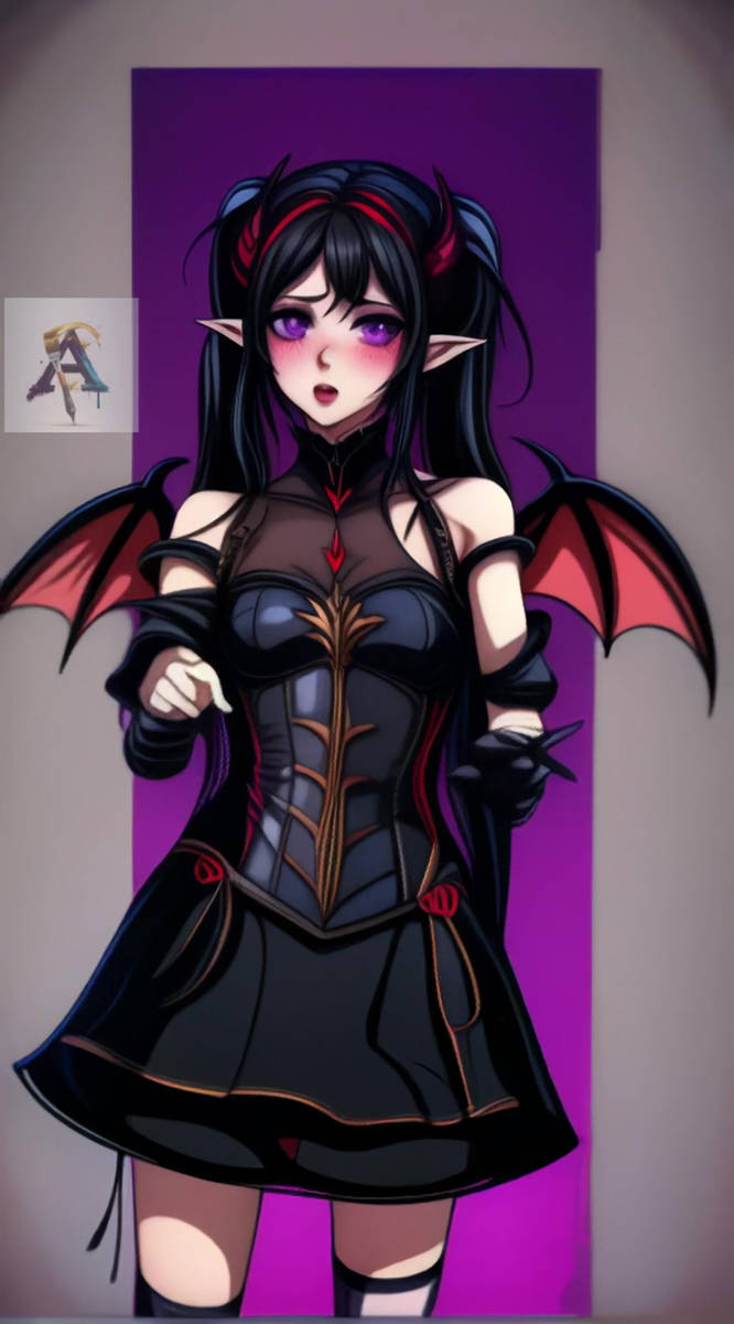 Cute Succubus Animation By Intiart On Deviantart