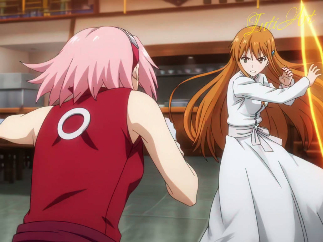 Sakura Fight Scene Animation by IntiArt on DeviantArt