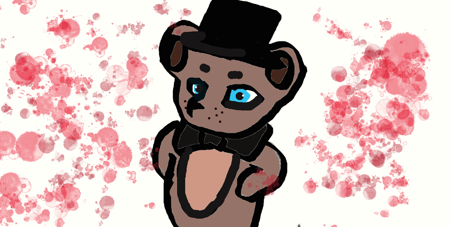 freddy fazbear by kitty by Wolfy-White-Wolf on DeviantArt