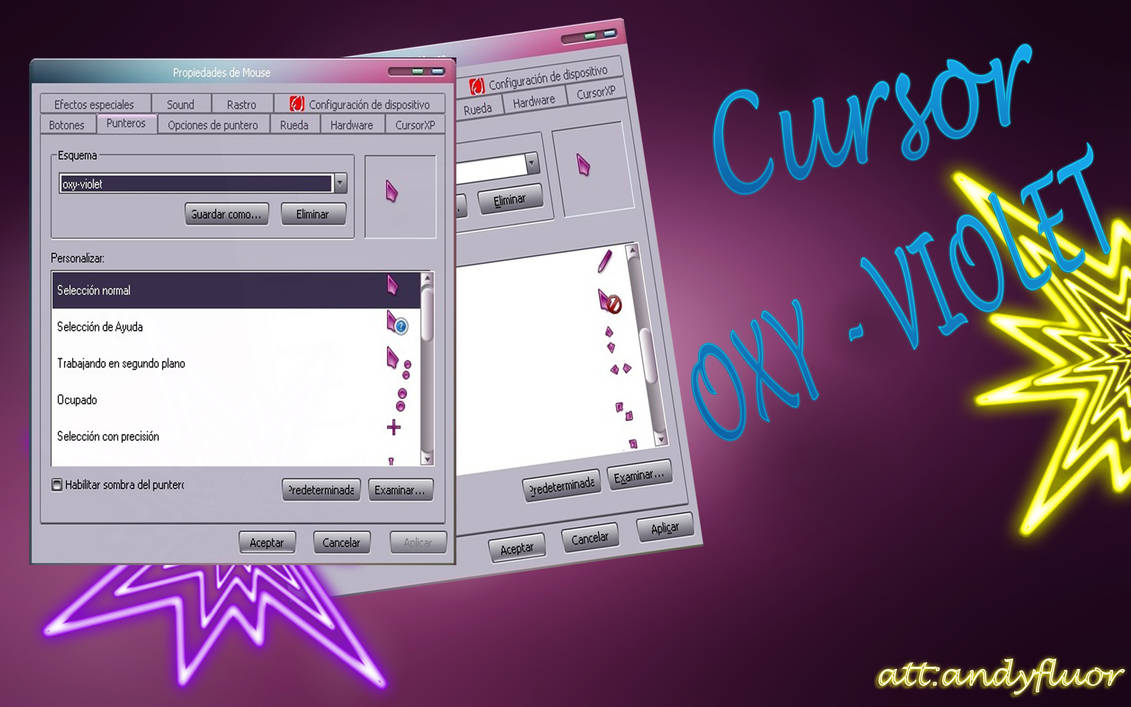 cursor oxy-violet by ANDYFLUOR on DeviantArt