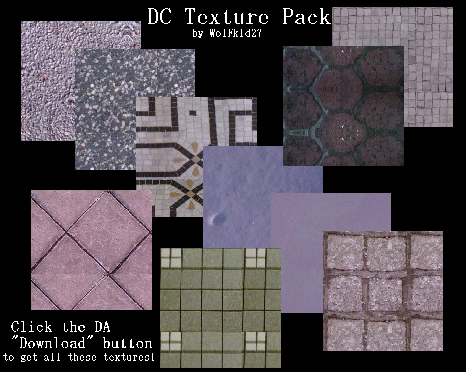 DC Texture Pack by WolFkId27 on DeviantArt