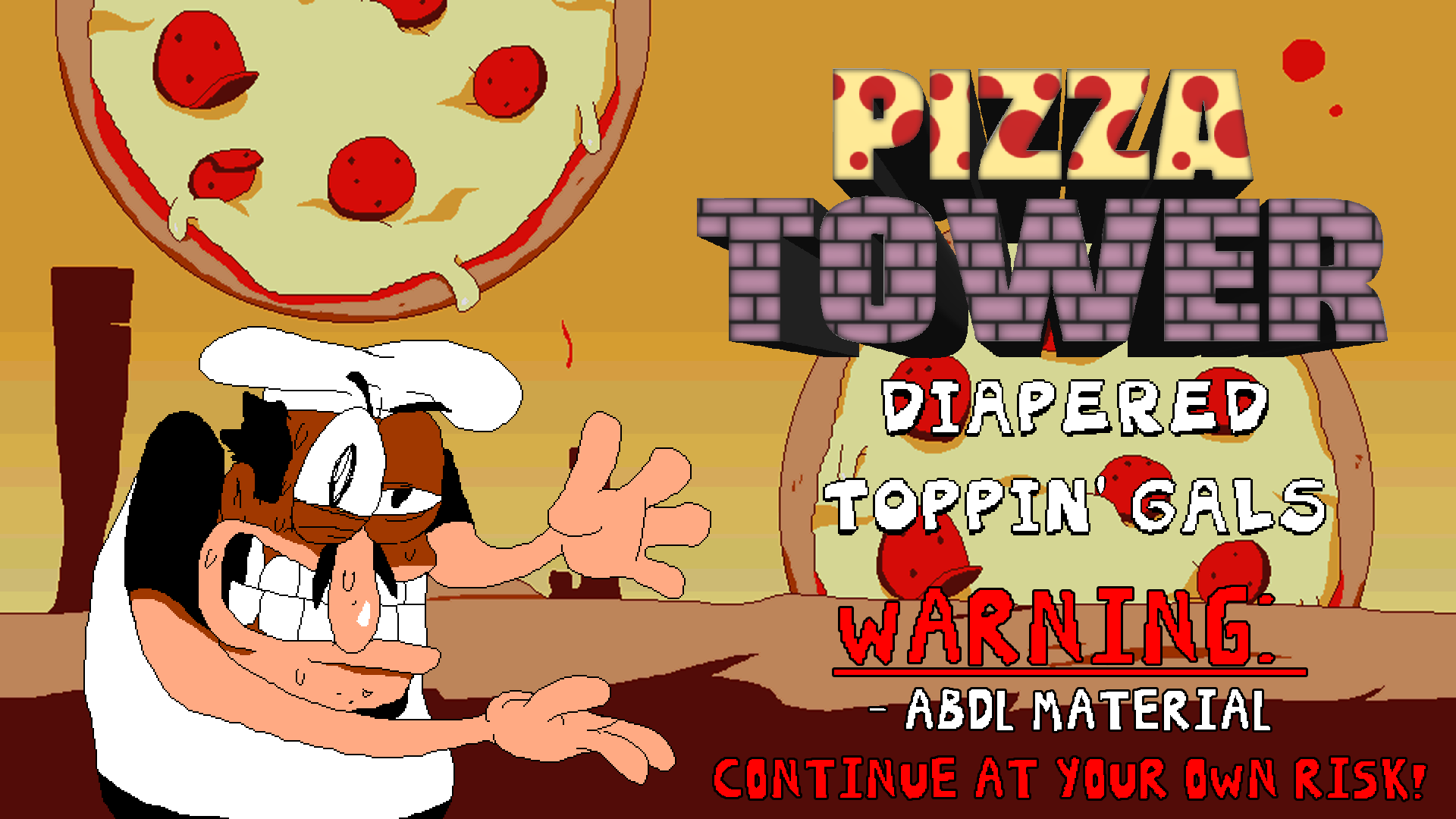Abdl Toppin Gals Pizza Tower By Andydevianter 010 On Deviantart