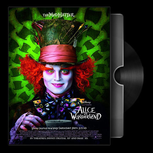 Alice in Wonderland Folder Icon by Smly99 on DeviantArt
