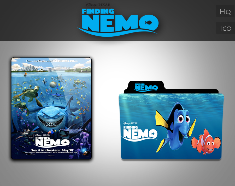 Finding Nemo Folder Icon by Smly99 on DeviantArt
