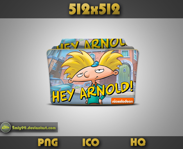 Hey Arnold! Folder Icon by Smly99 on DeviantArt