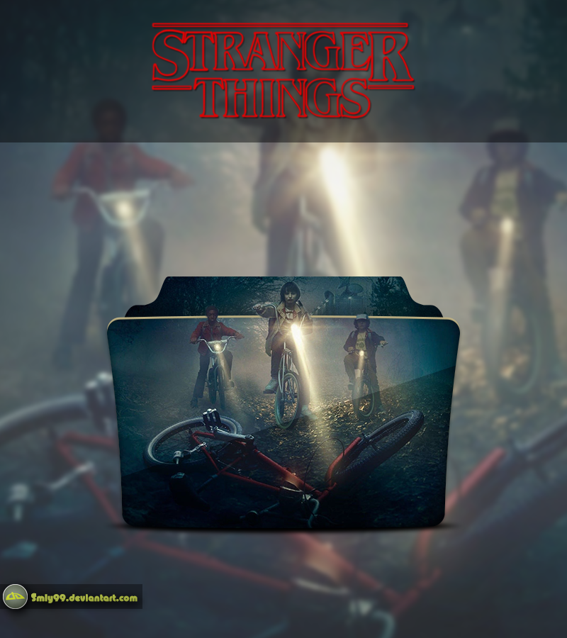 Stranger Things Folder Icon by Smly99 on DeviantArt