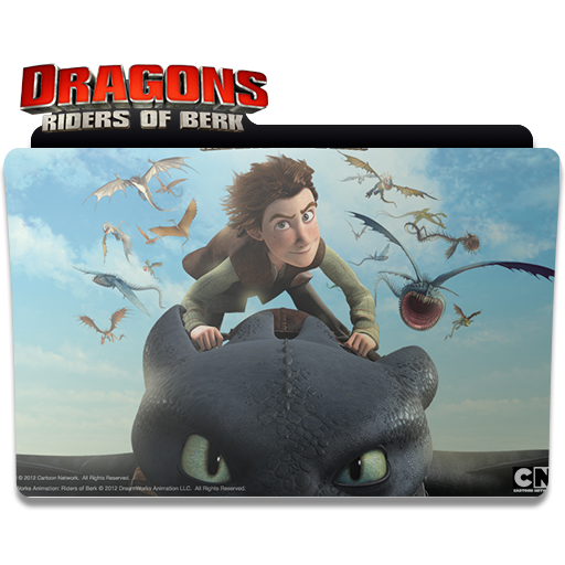 Dragons: Riders of Berk Series Folder Icon by Smly99 on DeviantArt