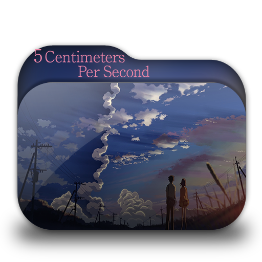 5 Centimeters per Second Folder Icon by Smly99 on DeviantArt