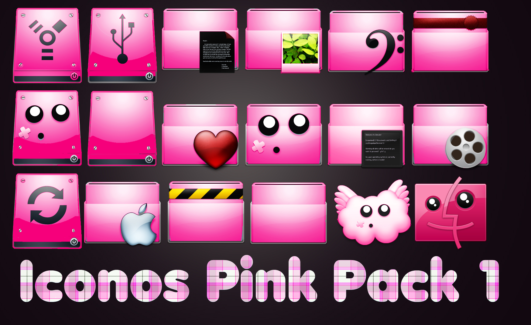 Iconos Pink by kamysweet on DeviantArt