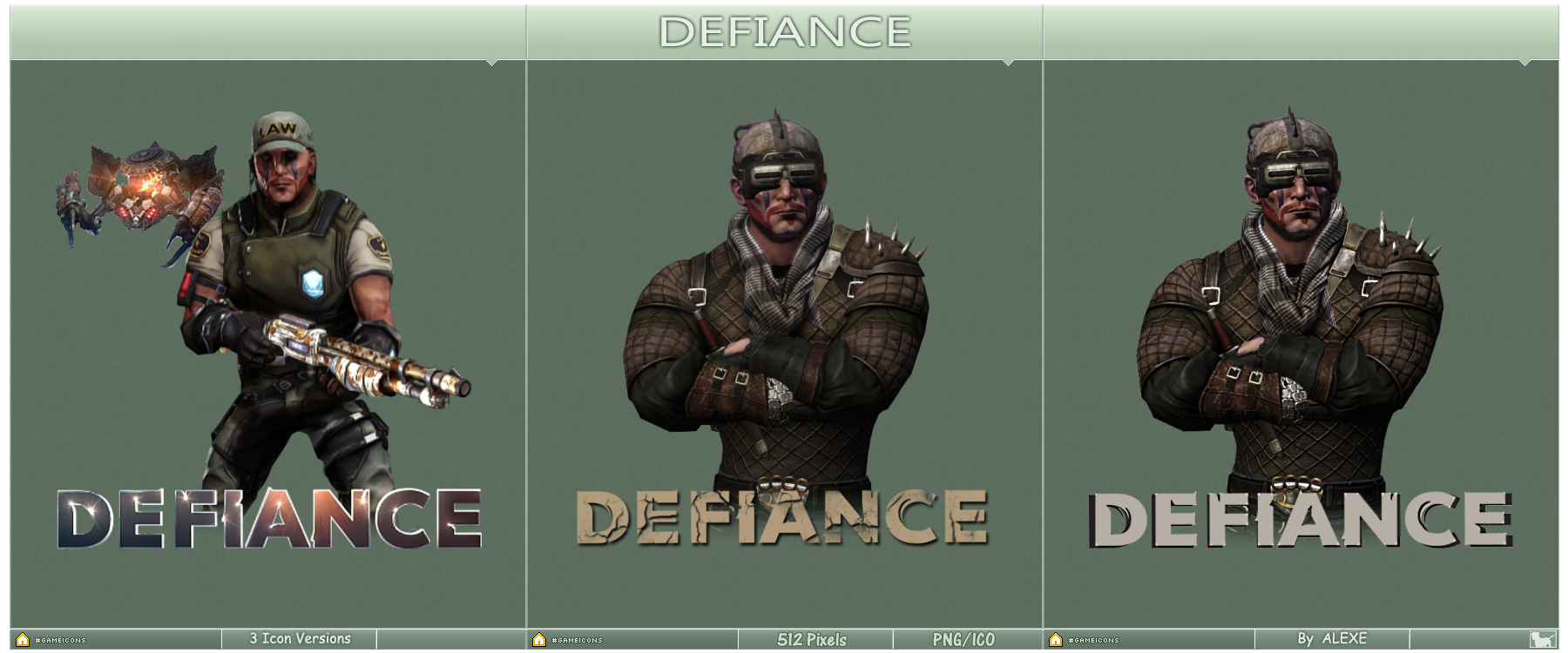 Icon Pack for Defiance by Alexe-Arts on DeviantArt