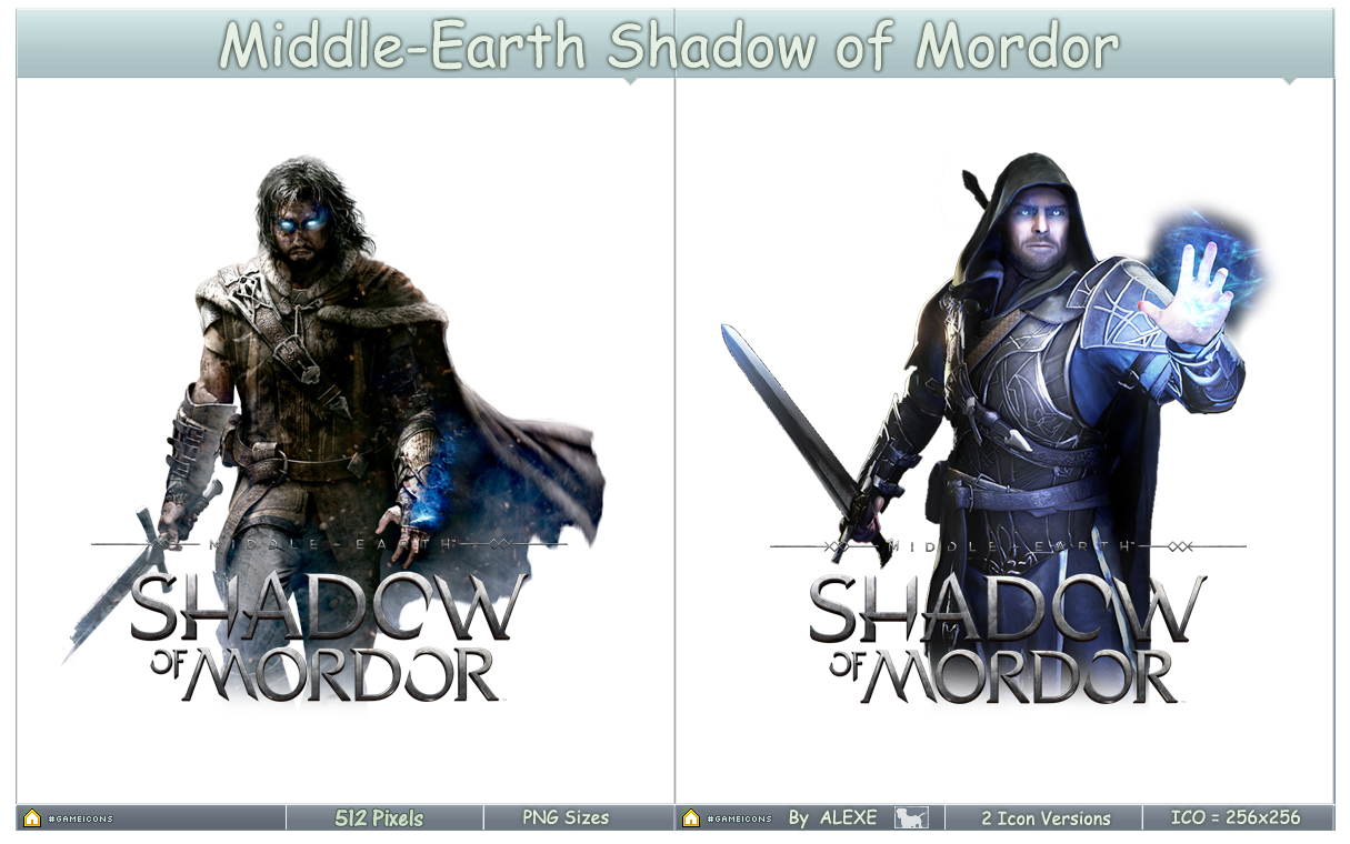 Middle-Earth Shadow of Mordor Icon Pack by Alexe-Arts on DeviantArt