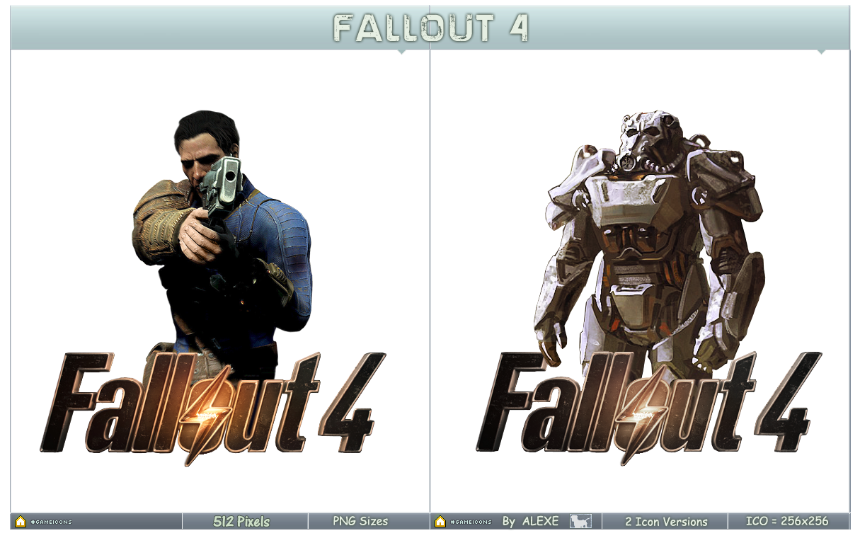 Fallout 4 Icon Pack by Alexe-Arts on DeviantArt