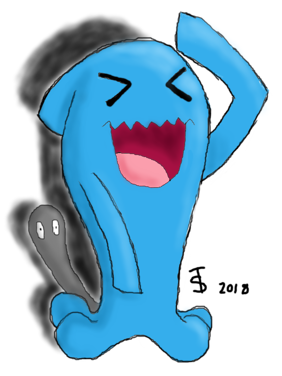 Wobbuffet by KIDif on DeviantArt