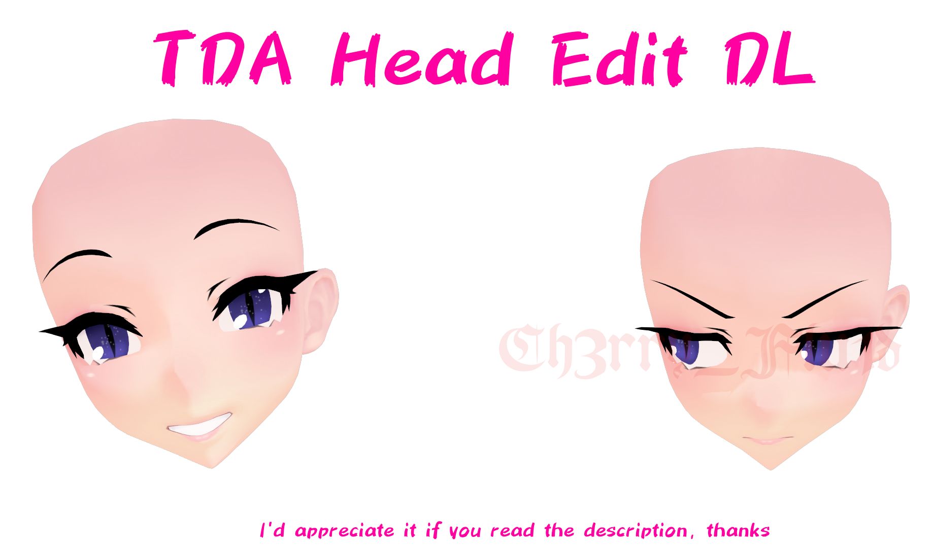 TDA Face Edit Feminine DL by Ch3rryFlu1d on DeviantArt