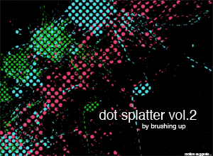 Dot Splatter vol 2 by motion-suggests on DeviantArt