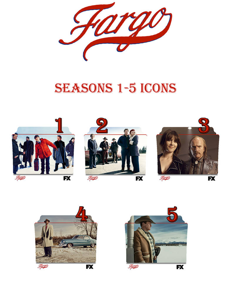 Fargo - Season 1-5 Folder Icons (Tripper511) by Tripper511 on DeviantArt