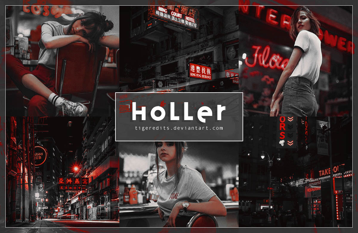 Holler [PSD] by TigerEdits on DeviantArt