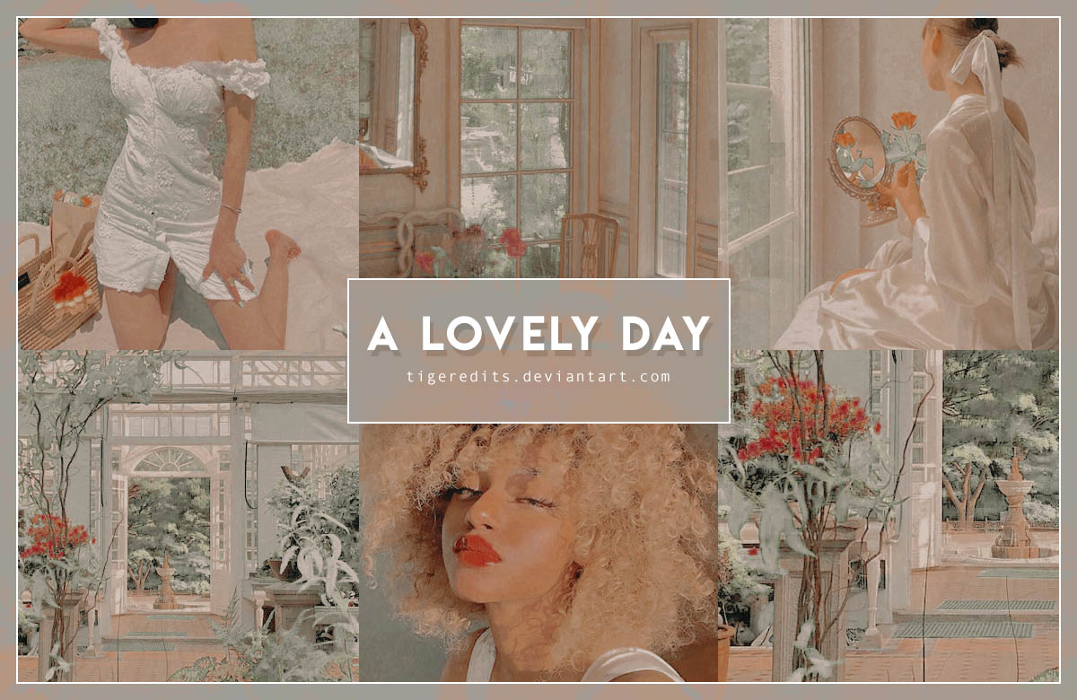 A Lovely Day [PSD] collab with nancyn142 by TigerEdits on DeviantArt