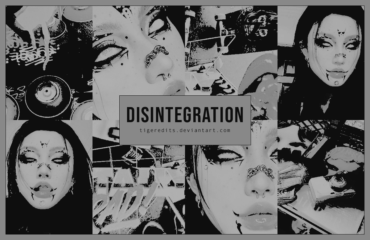 Disintegration [PSD] by TigerEdits on DeviantArt
