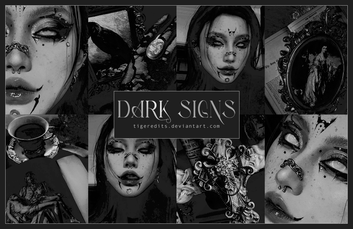 Dark Signs [PSD] by TigerEdits on DeviantArt
