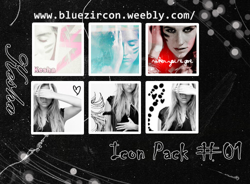 Kesha Icon Pack 01 by bluezircon-graphics on DeviantArt