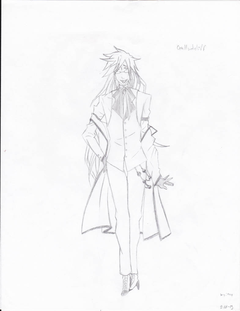 Kuroshitsuji (Black Butler) - Grell Sutcliff by BokuOtaku on DeviantArt