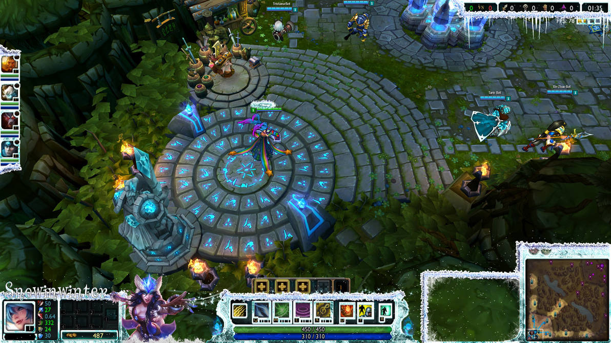 Free Snowstorm Sivir Overlay by SnOwInWiNtEr on DeviantArt