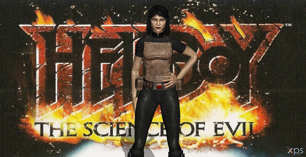 [xps] Hellboy: Science of Evil - Liz Sherman by KittyKatye on DeviantArt