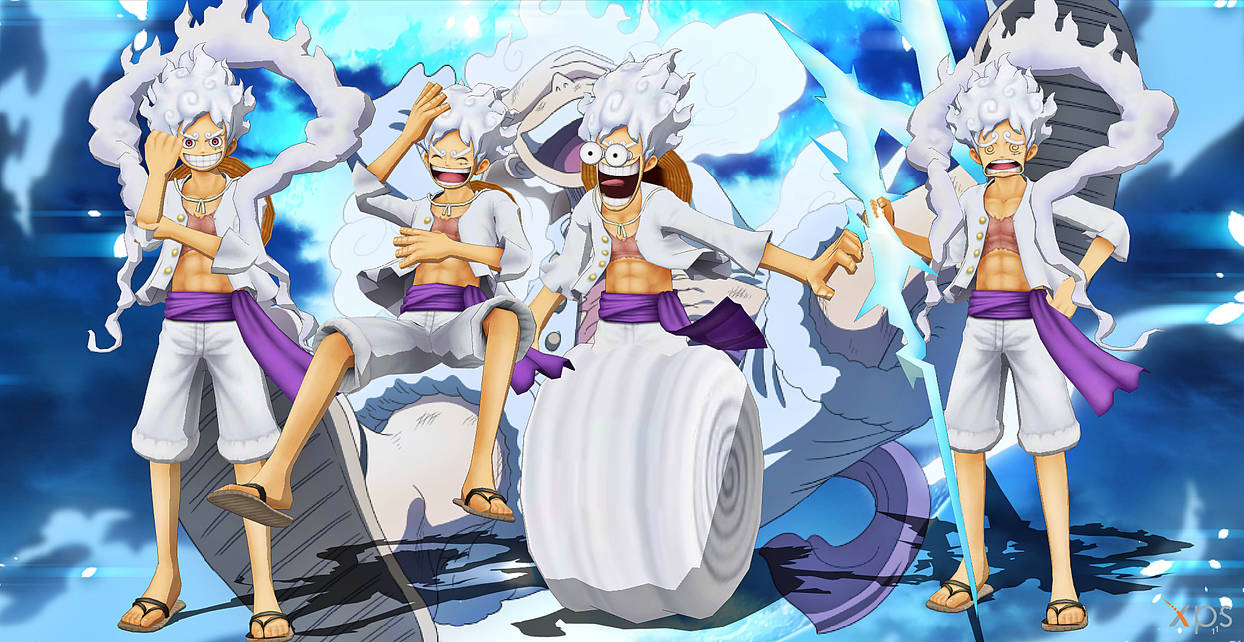 [xps] Luffy Gear 5 by KittyKatye on DeviantArt