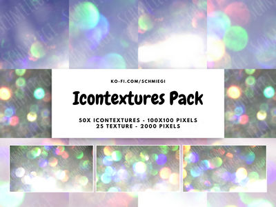 5x Textures and 50x Icontextures Bokeh Bundle by Alicante-Design on ...