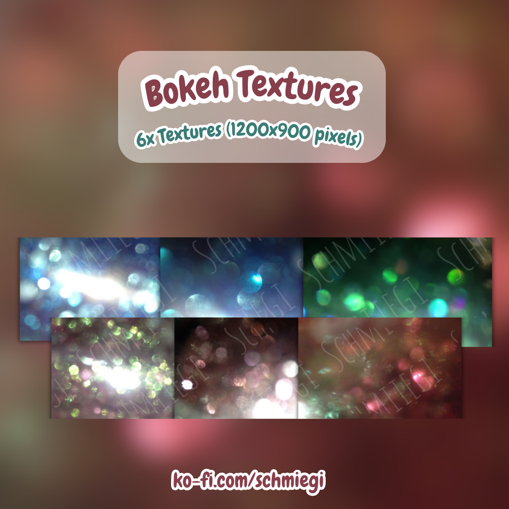 6x Bokeh Textures by Alicante-Design on DeviantArt